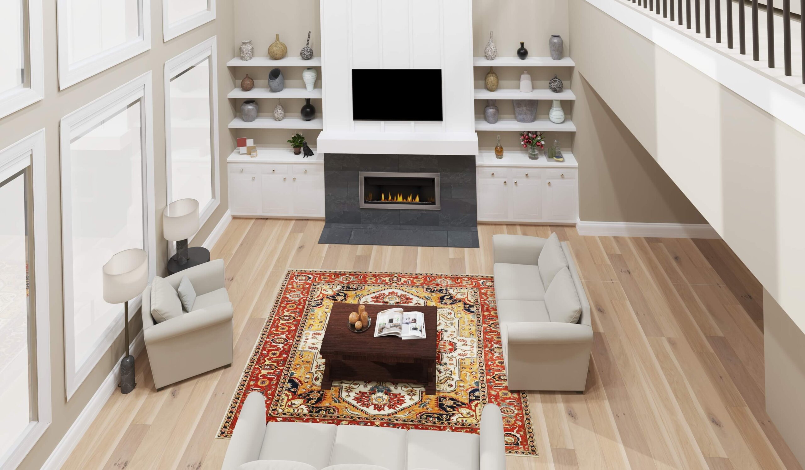 3D FIREPLACE – Richard England Creative